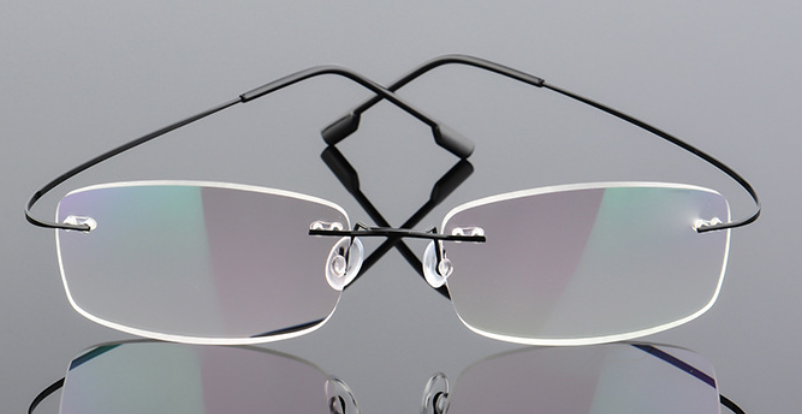 F-1088 Hyper-Flexible Titanium Rimless – spare-specs.com