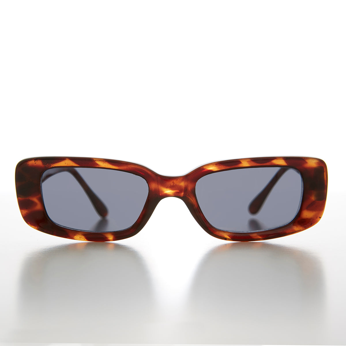 Rectangle Beatnik 90s Sunglass - Java – spare-specs.com